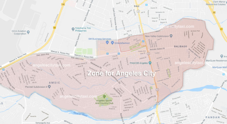 Manila to Angeles City - Angeles City Taxi